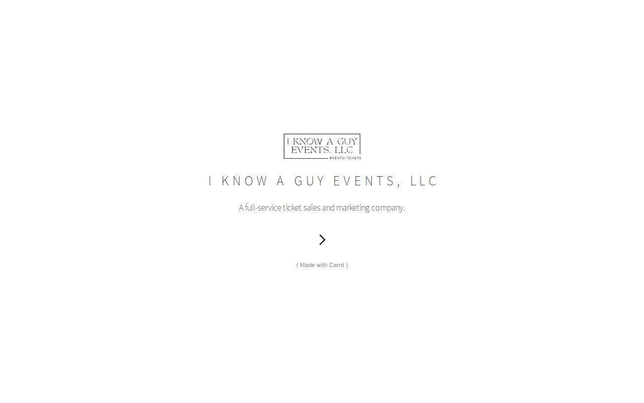 I Know A Guy Events LLC
